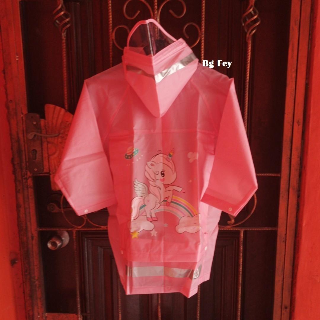 Jas Hujan Anak Tebal Warna Pink, Bayi & Anak, Lainnya di Carousell