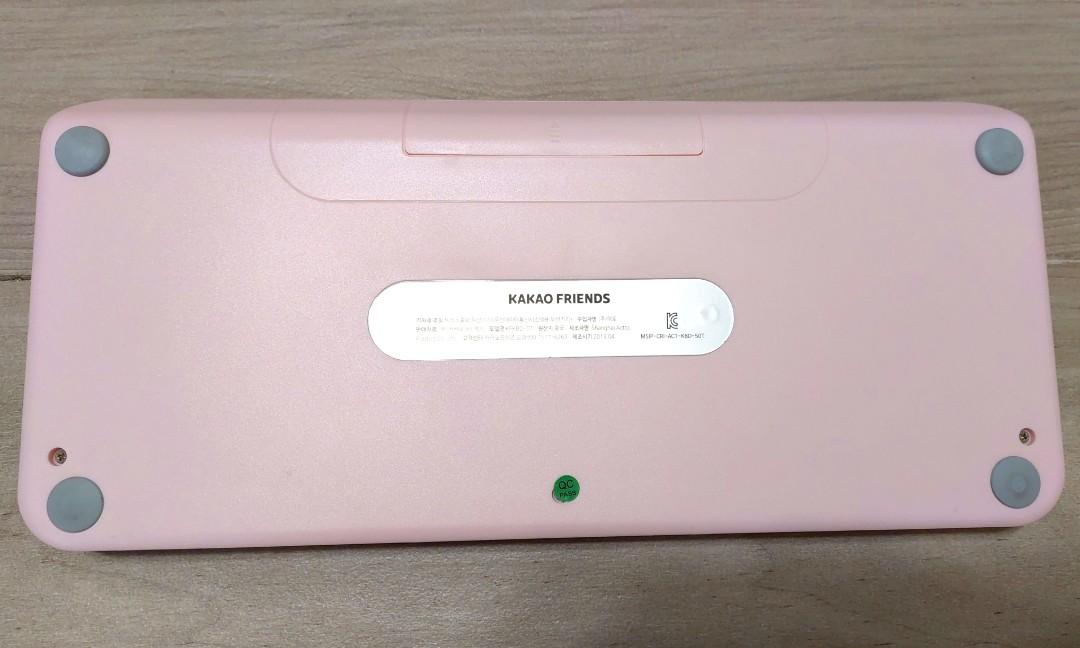 Kakao friends Apeach Wireless Keyboard 無線鍵盤 沒有nano usb receiver, 電腦＆科技 ...