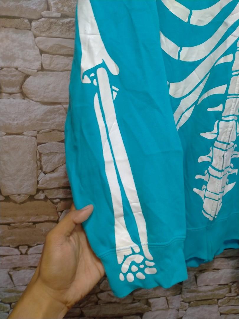 Kanye west LRG dead serious 2006 skeleton full zip hoodie jacket, Men's ...