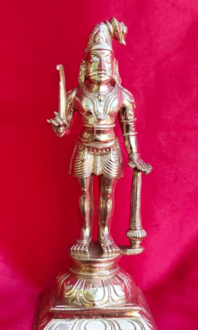 Karuppar Karuppan Karuppasamy Hindu God Statue, Hobbies & Toys ...