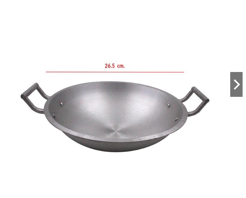 Kawali Frying Pan With Double Handle Kawali D/H #3 #5, Furniture & Home ...