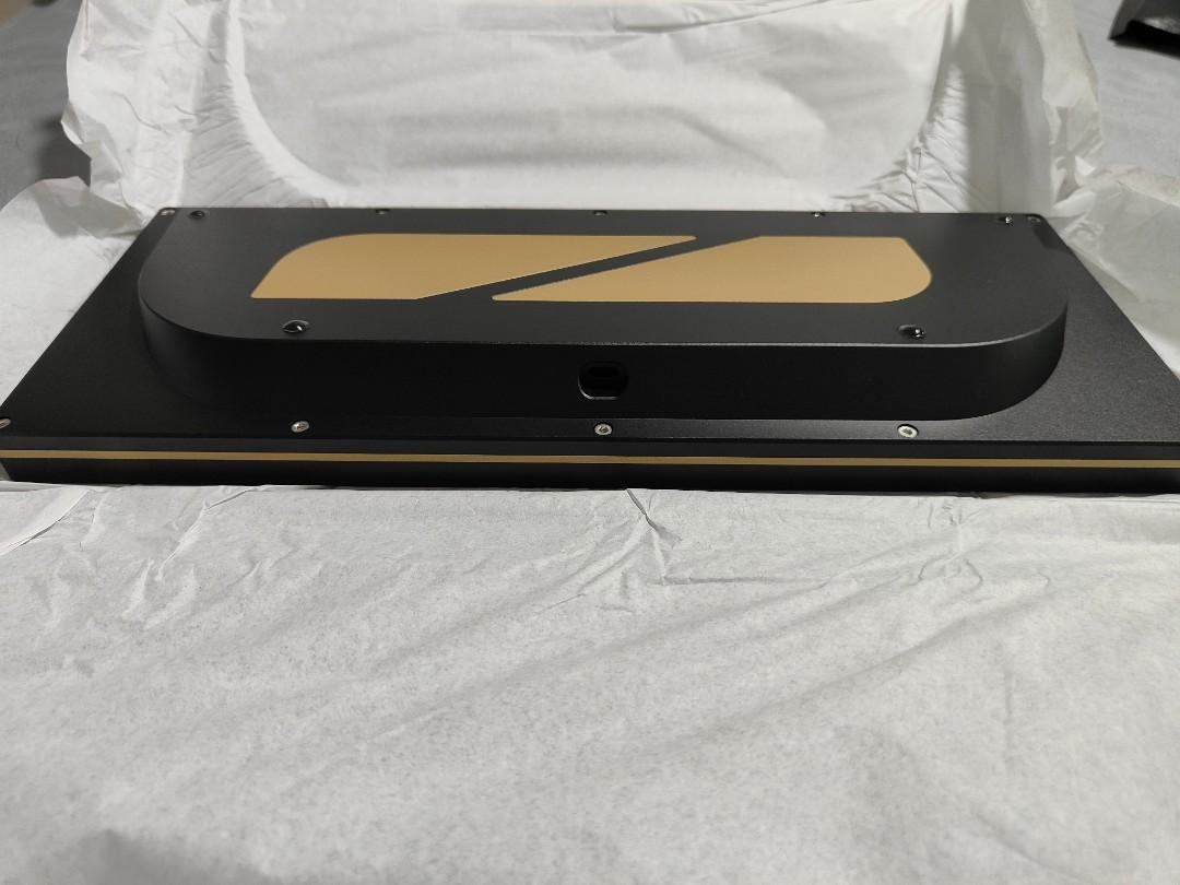 Keycult No.1 Rev2 TKL Standard Black and Brass (Sandblasted), Computers ...