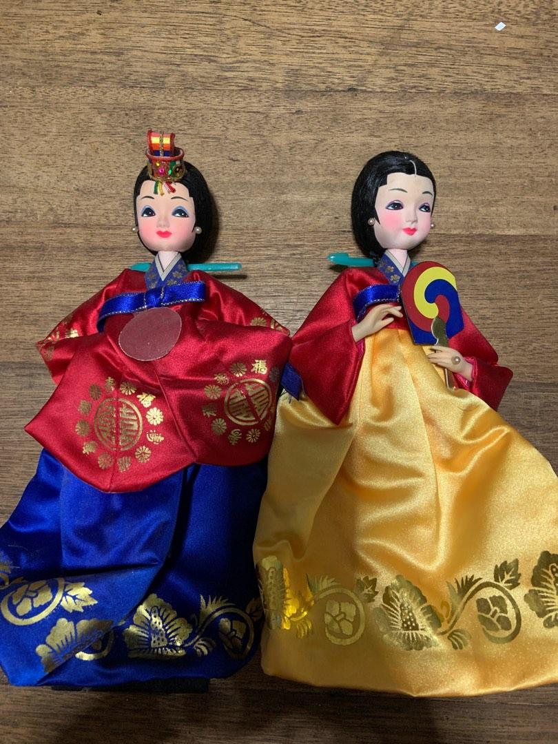 Korean Dolls (Empress and Maid) set of 2, Hobbies & Toys, Toys & Games on Carousell