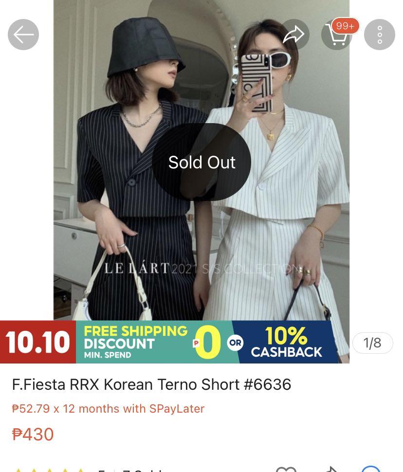 Korean Terno, Women's Fashion, Dresses & Sets, Sets or Coordinates on ...