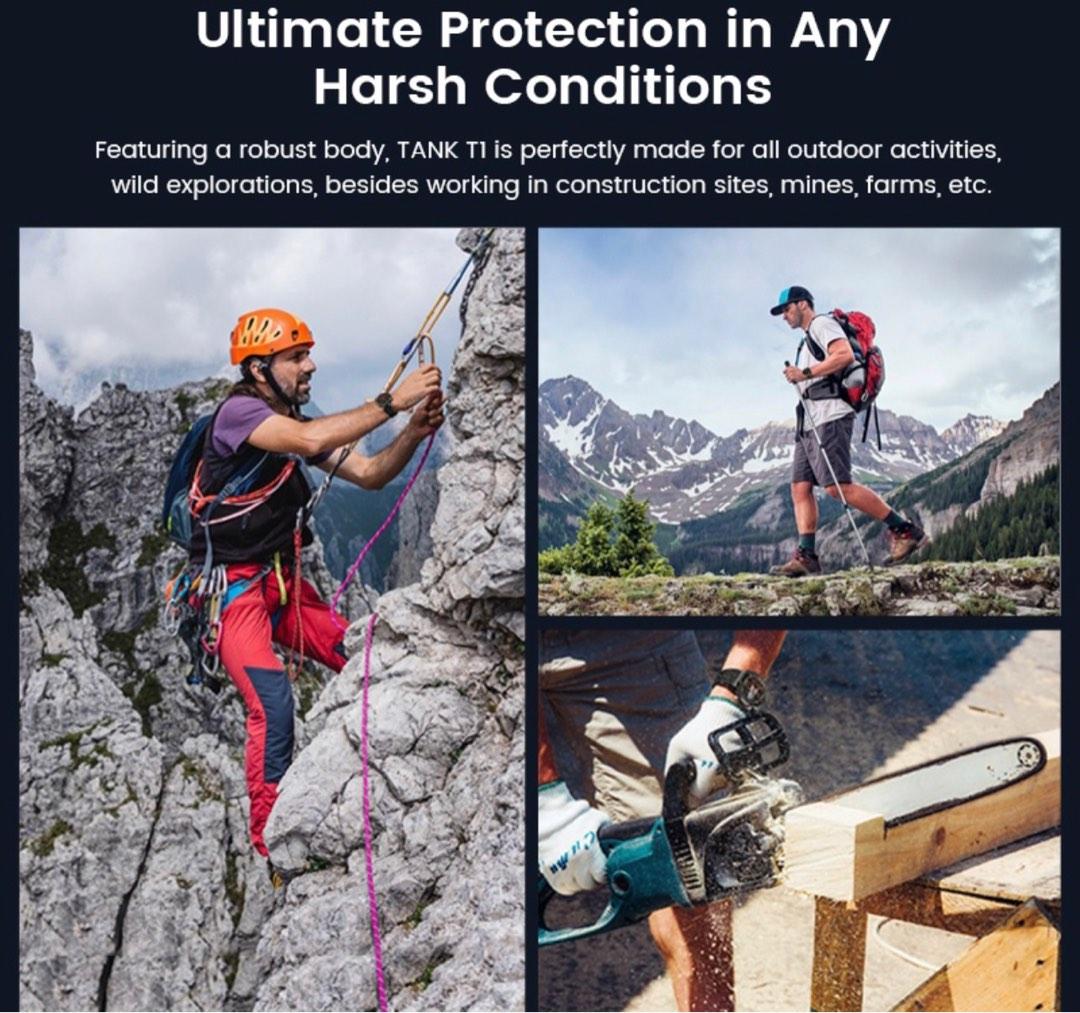 Kospet Tank T1 Pro smartwatch, Mobile Phones & Gadgets, Wearables ...