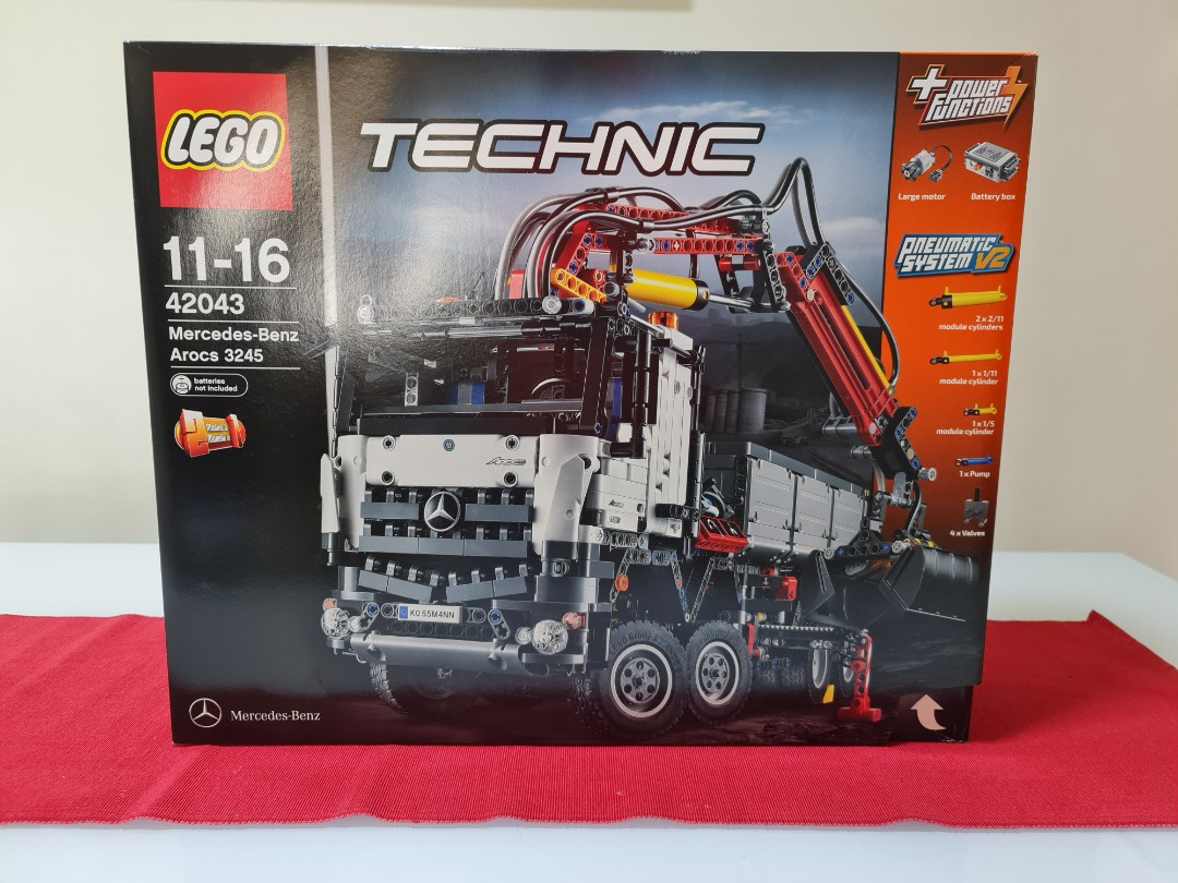 Lego Technic 42043 - Mercedes-Benz Arocs 3245 - EOL set, Hobbies & Toys ...