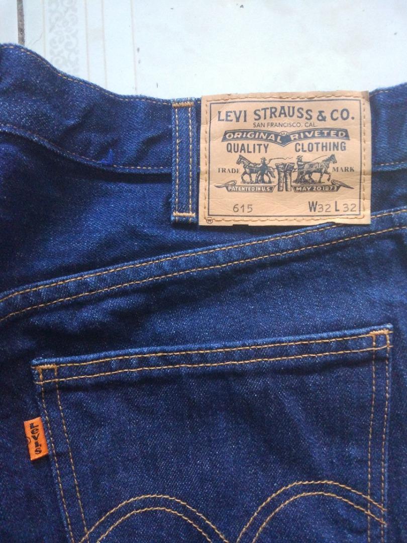 Levis LVC 615 Jeans 32 actual, Men's Fashion, Bottoms, Jeans on Carousell
