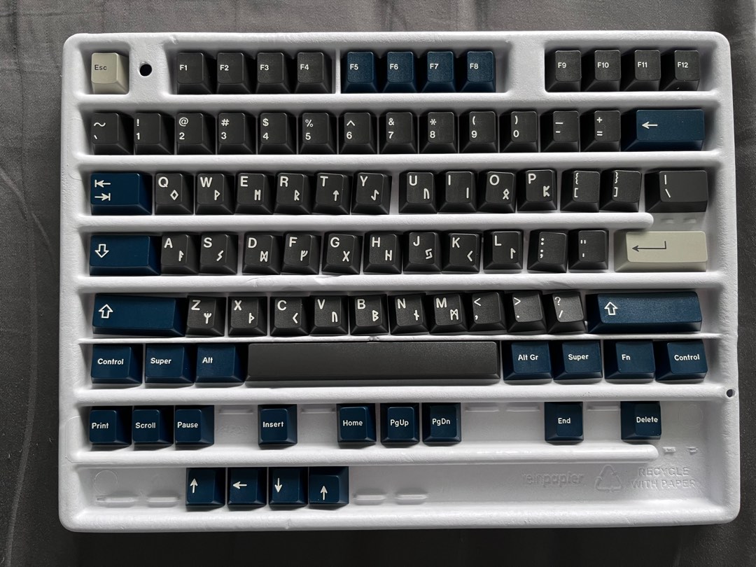 Lightly Used GMK Norse + Novelty, Computers & Tech, Parts & Accessories ...