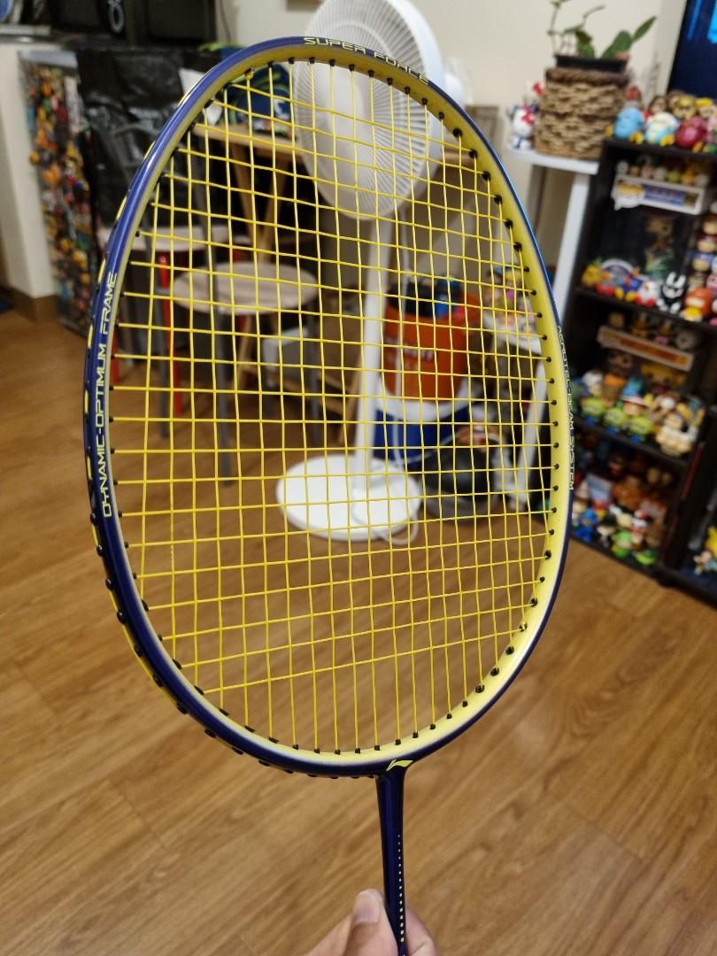 Li-Ning Super Force 87 Racket, Sports Equipment, Sports & Games, Racket ...