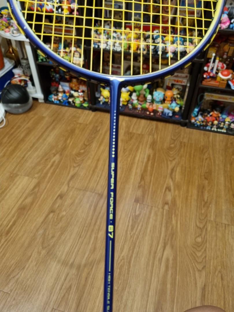 Li-Ning Super Force 87 Racket, Sports Equipment, Sports & Games, Racket ...