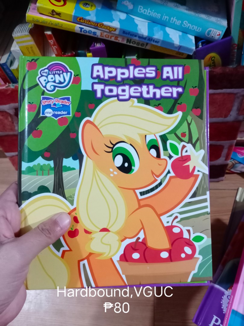 Little Pony Apples All Together Hardbound, Hobbies & Toys, Books ...