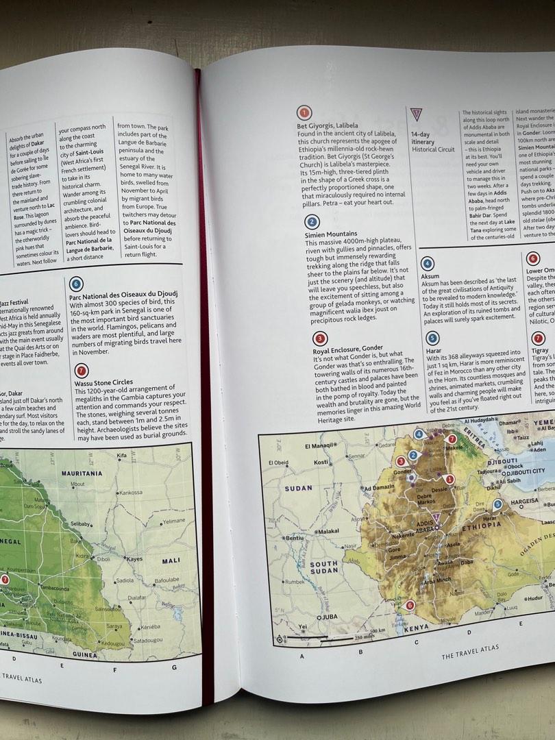 Lonely Planet The Travel Atlas, Hobbies & Toys, Books & Magazines ...