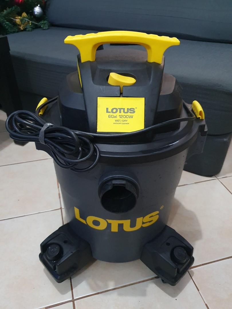 Lotus Wet and Dry Vacuum/Blower - 6 Gal 1200W, TV & Home Appliances ...