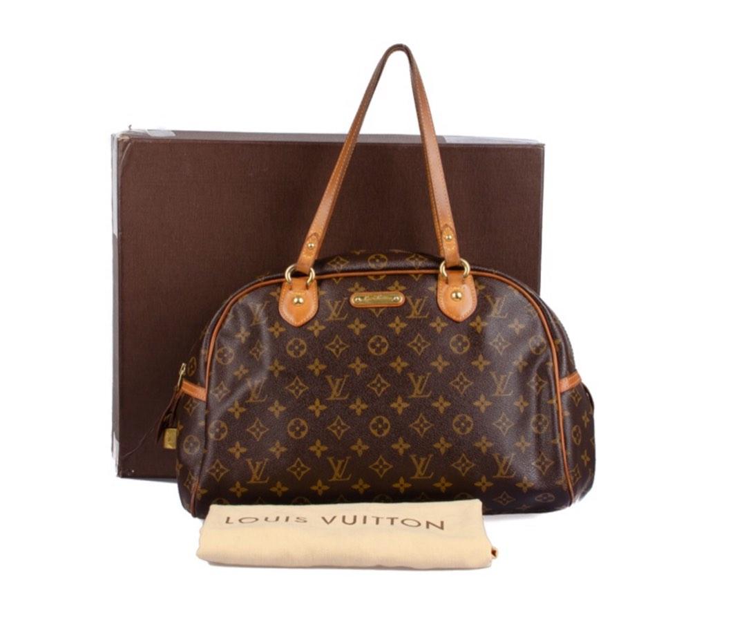LOUIS VUITTON Montorgueil GM Monogram Canvas Bag, Luxury, Bags & Wallets on Carousell
