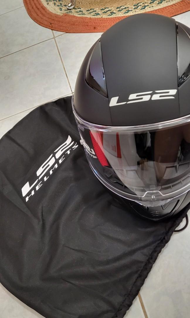LS2 Full Face FF353 Rapid Mono Helmet, Motorbikes, Motorbike Parts ...