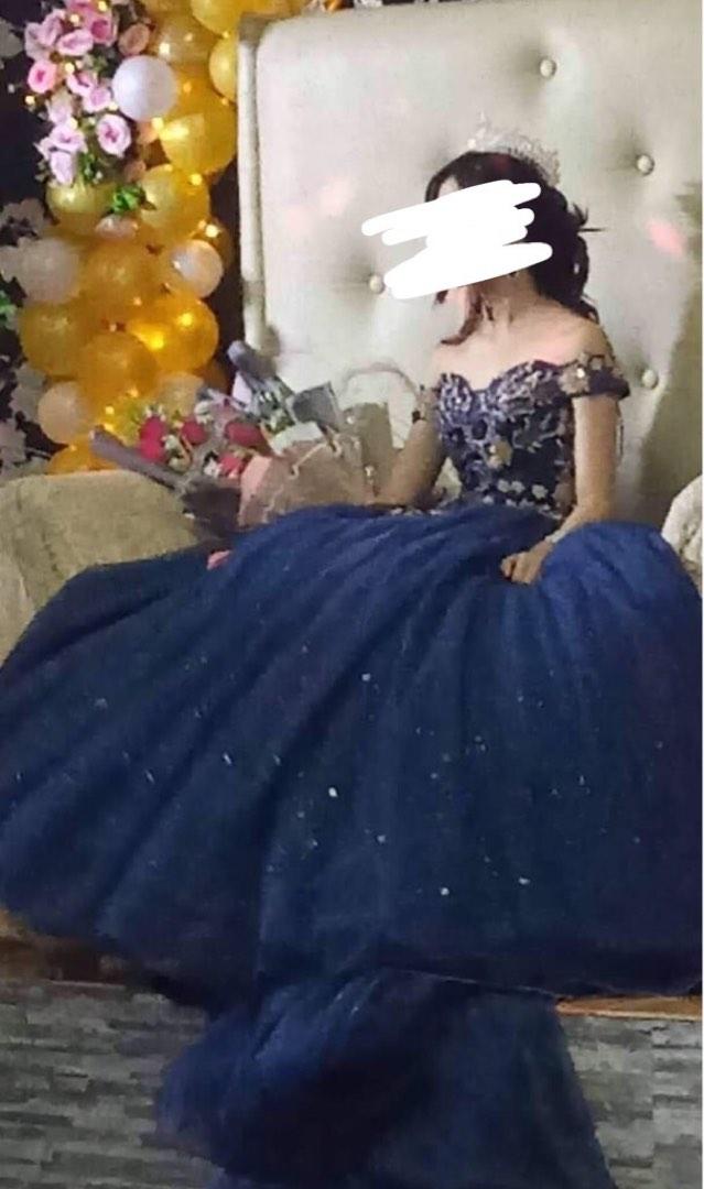 LUXURY GOWN FOR DEBUT, Women's Fashion, Dresses & Sets, Evening dresses ...