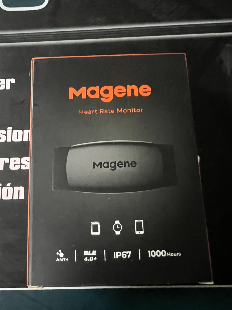 Magene (H64) Heart Rate Monitor, Dual Protocol Heart Rate Sensor, IP67 ...