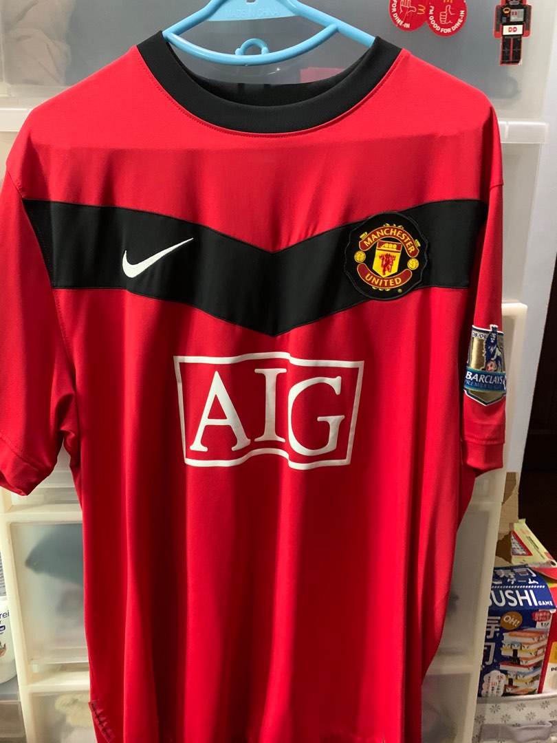Manchester United Home Kit, 2009/2010, Men's Fashion, Activewear on ...