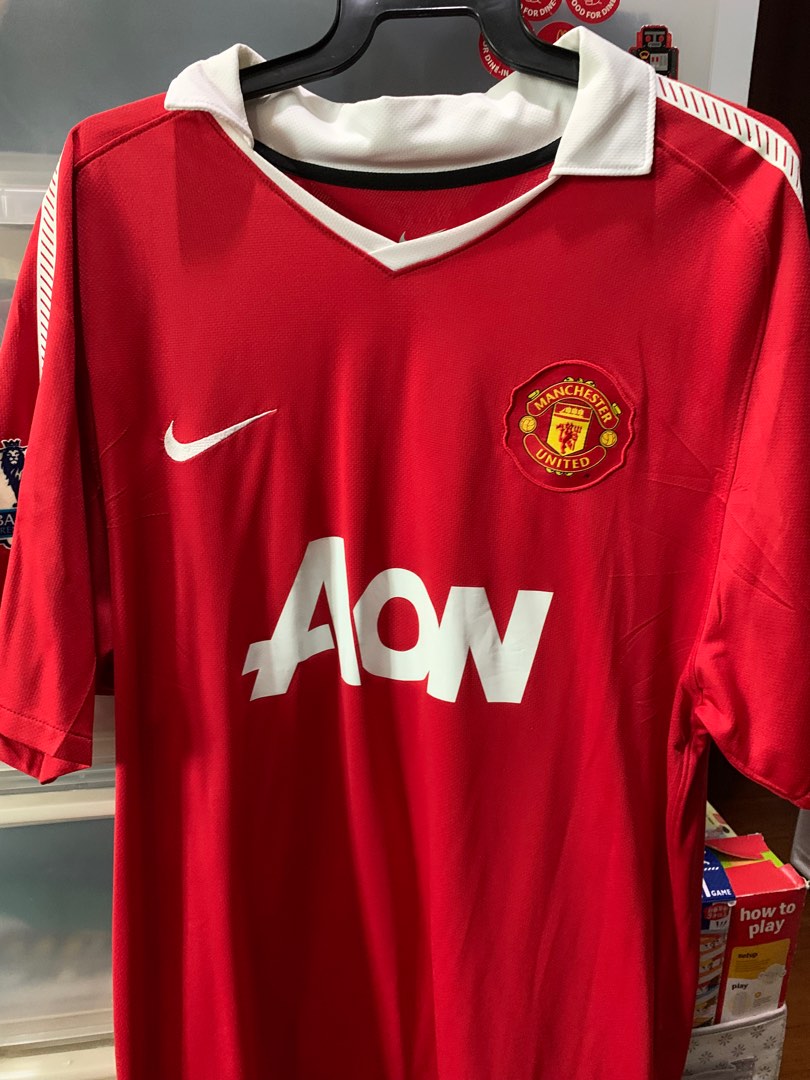 Manchester United Home Kit, 2010/2011, Men's Fashion, Activewear on ...