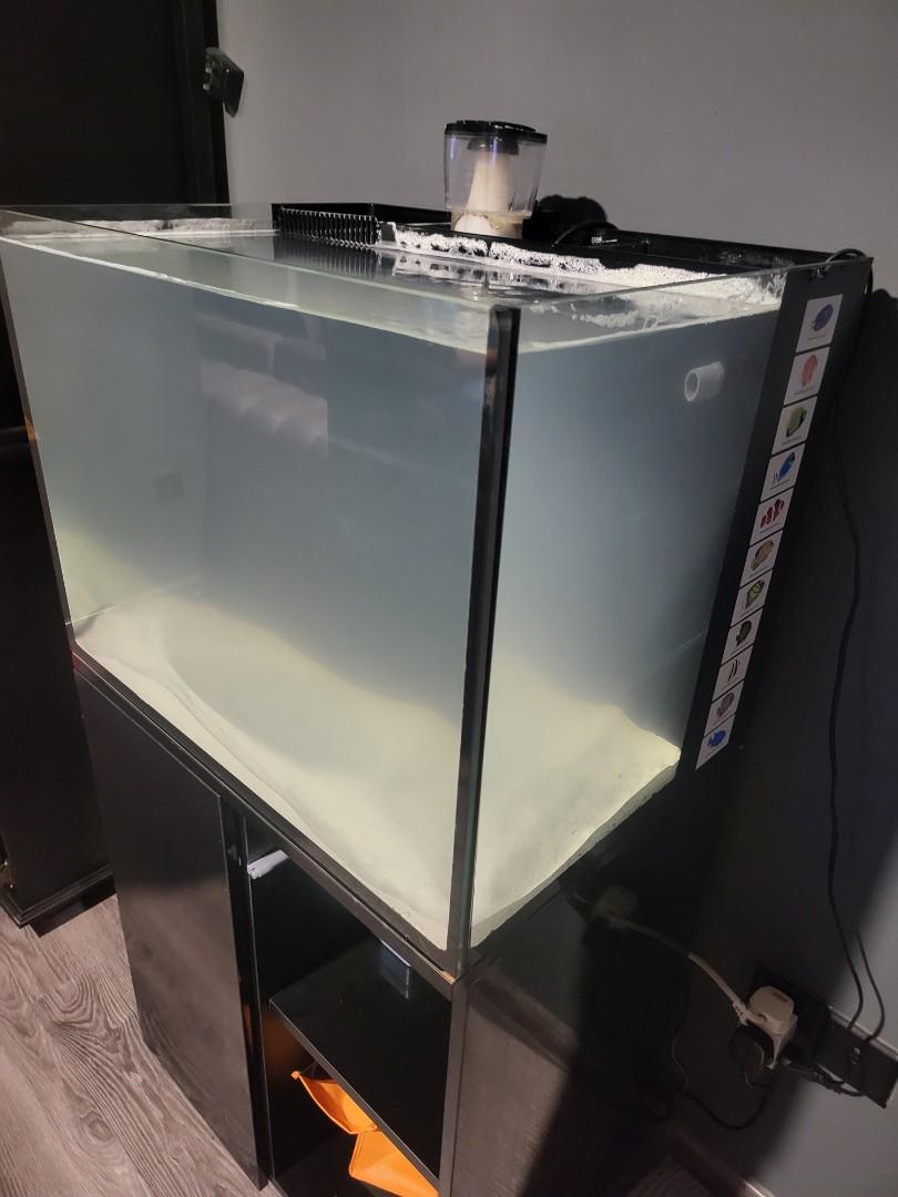 Marine 2ft fish tank full set., Pet Supplies, Homes & Other Pet ...