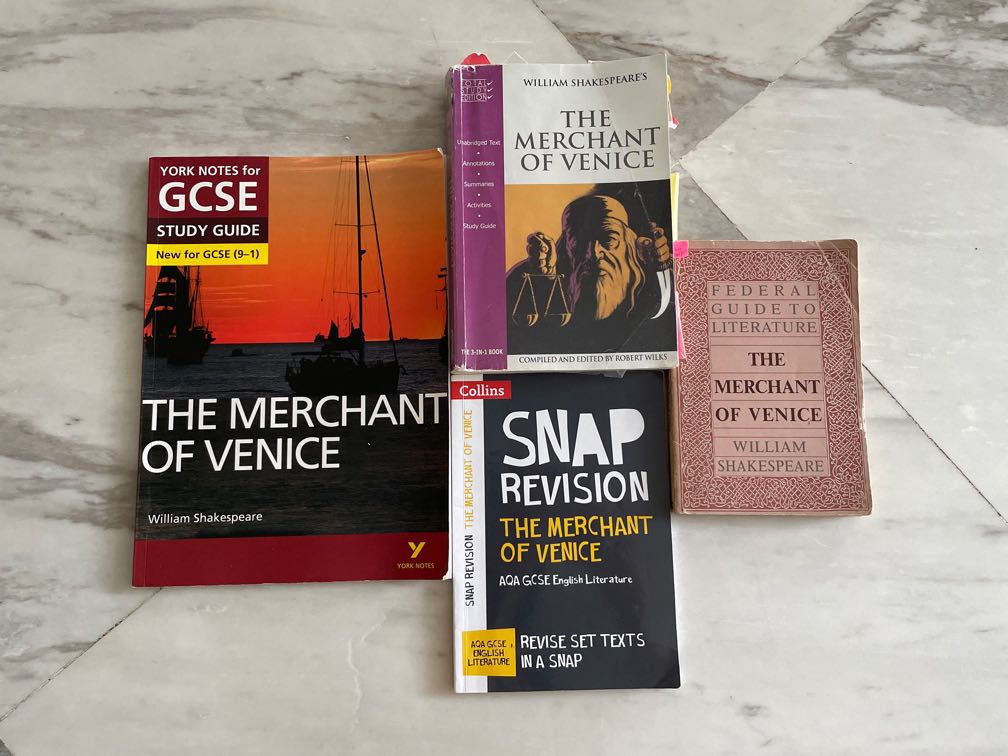 Merchant of Venice Textbook and Study Guides, Hobbies & Toys, Books ...