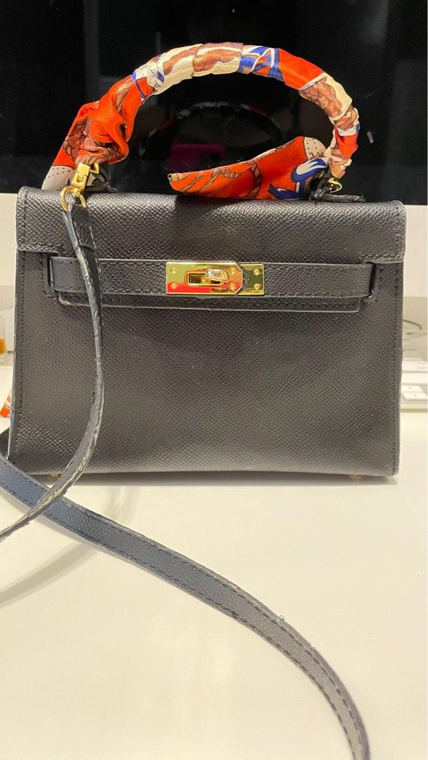 Mini Hermes Kelly Sling Bag, Women's Fashion, Bags & Wallets, Cross ...