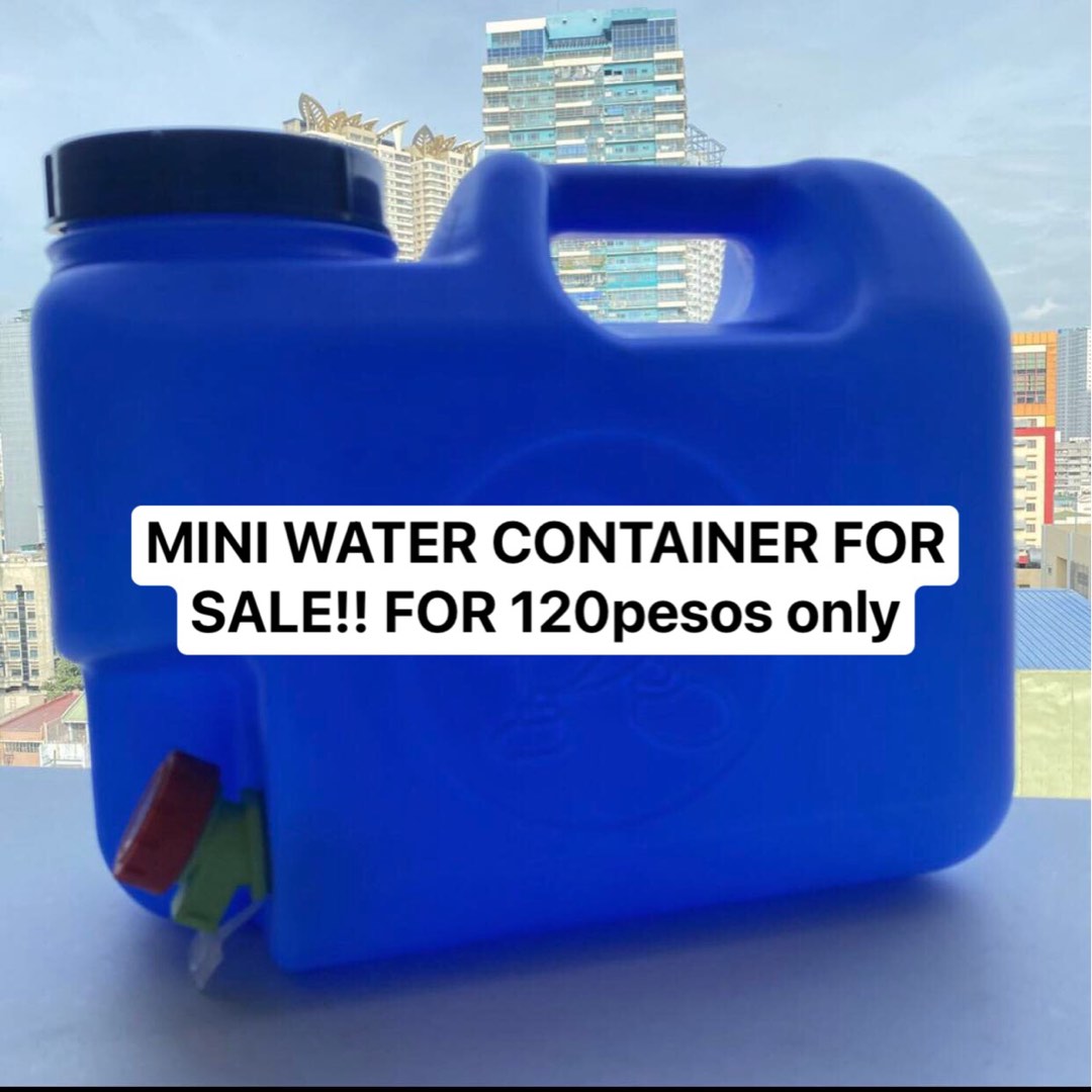 MINI WATER CONTAINER, Furniture & Home Living, Kitchenware & Tableware ...