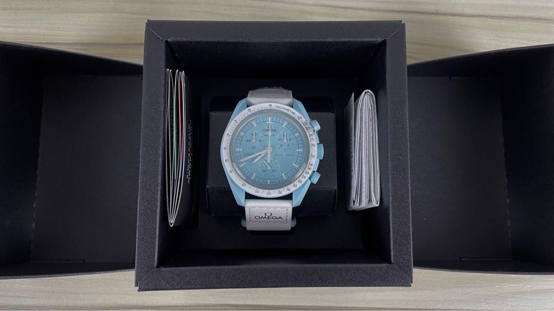 Mission to Uranus | Swatch x Omega, Luxury, Watches on Carousell