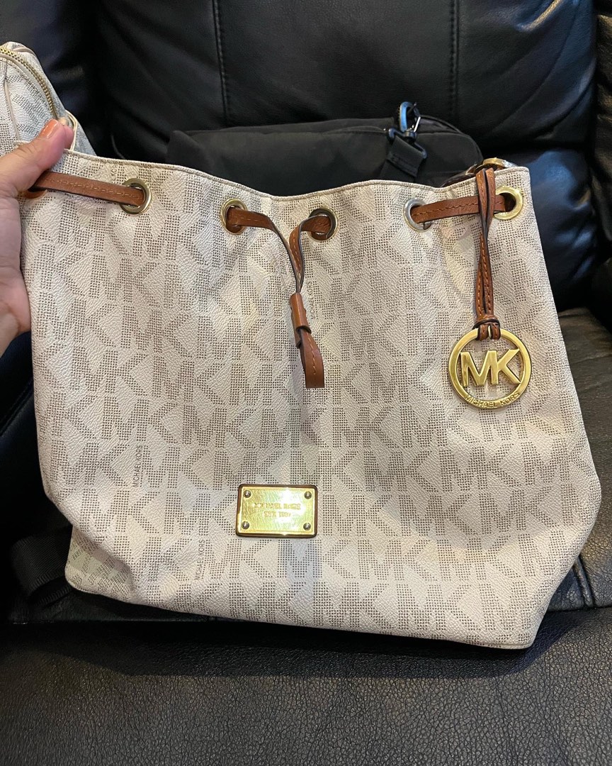 Mk bucket bag, Luxury, Bags & Wallets on Carousell