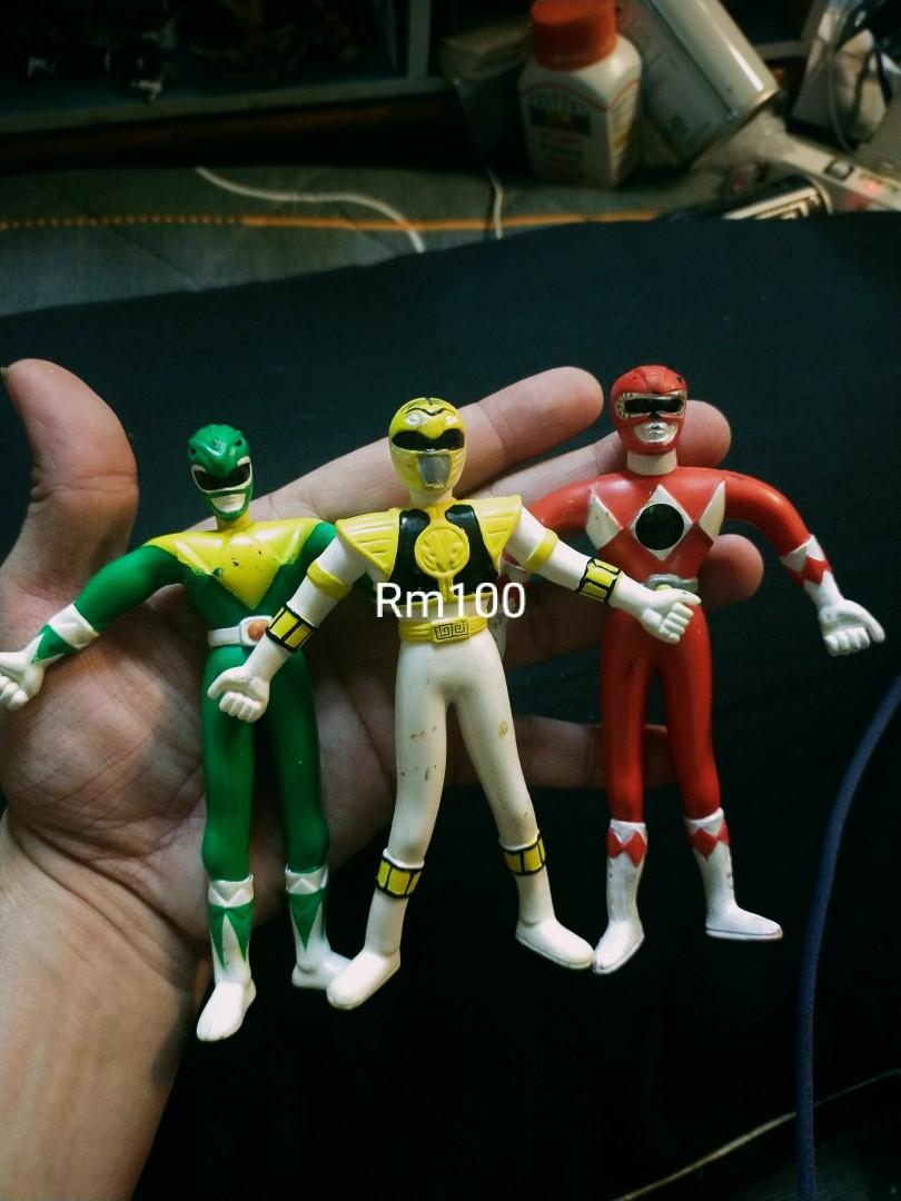 Mmpr Getah lot 3 item, Hobbies & Toys, Toys & Games on Carousell