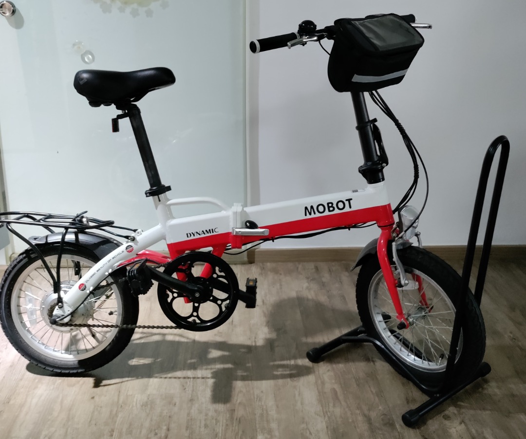 LTA approved foldable Mobot E-bike, Sports Equipment, Bicycles & Parts ...