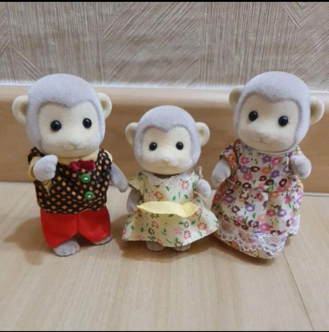 Sylvanian Families/Calico Critters Labrador Triplets, Monkey, Koala ...