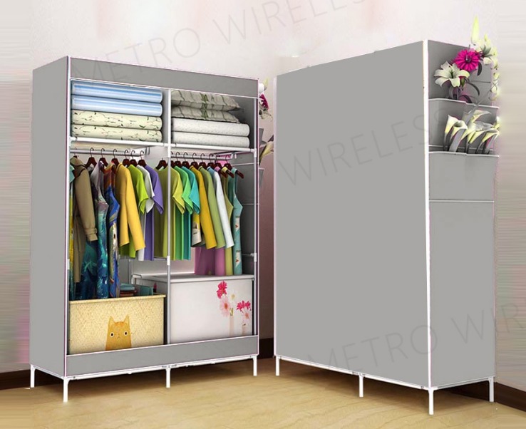Multifunction Collapsible Cabinet Rack Wardrobe Storage 88130 YG027 ...