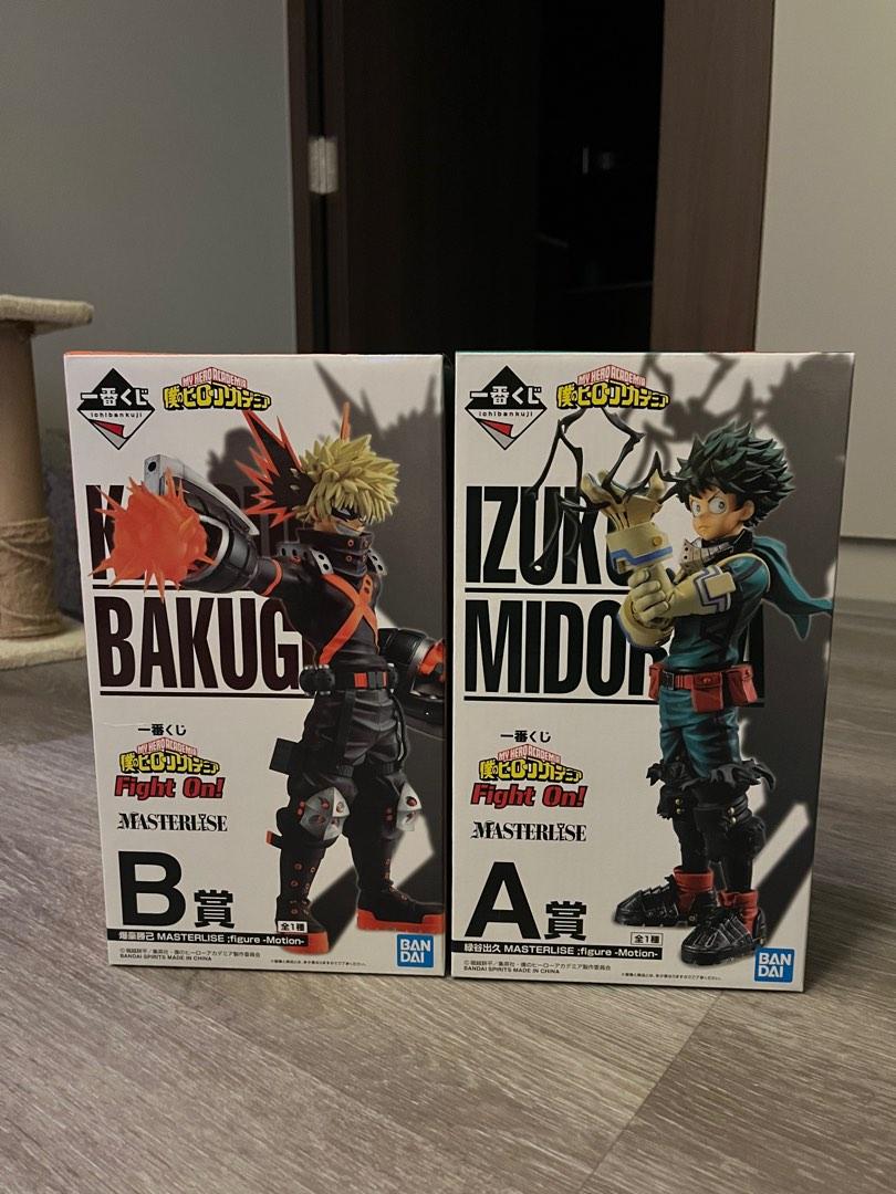 My hero academia mha bakugo deku midoriya kuji figure figurine ...