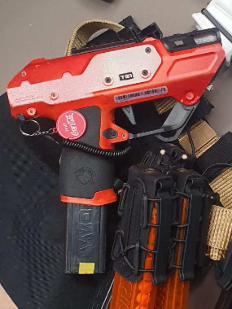 Nerf nightingale pro version xzeus2 jet blaster tactical blaster ...