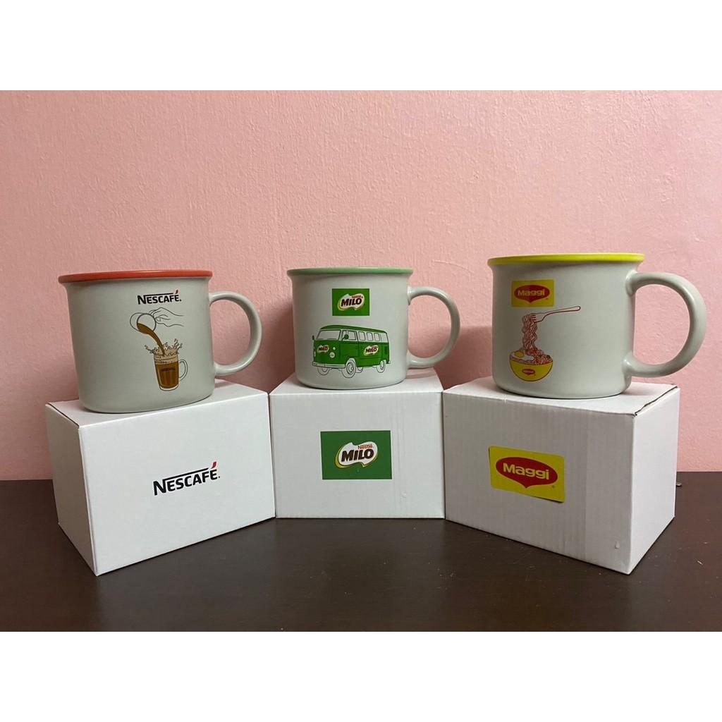 Nestle Ceramic Mug Milo / Maggi / Nescafe Stoneware Big Huge Cup ...