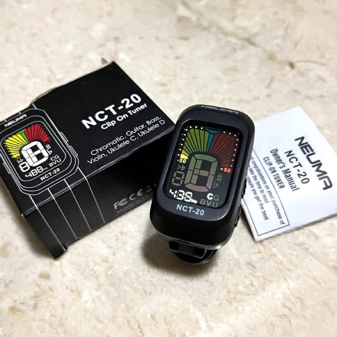 Neuma NCT-20 NEUMA Clip-On Tuner for Guitar,Bass,Ukulele,Violin,Viola ...