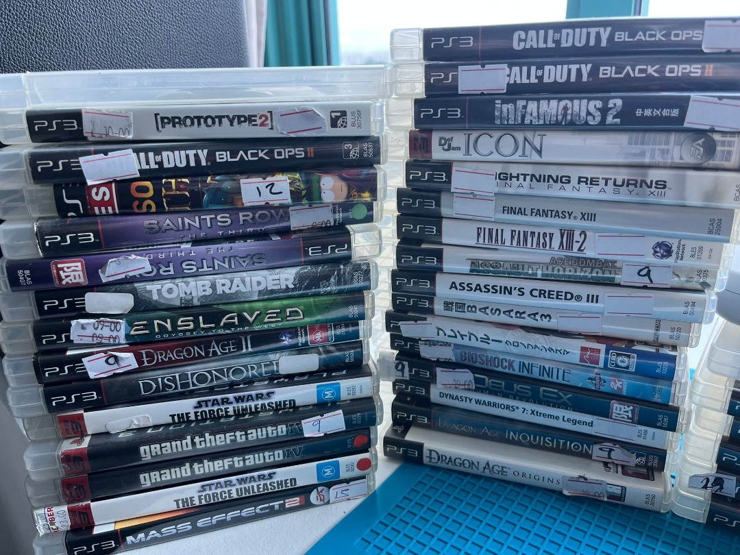 new batch 7 games for 30sgd or 5 each, Video Gaming, Video Games ...