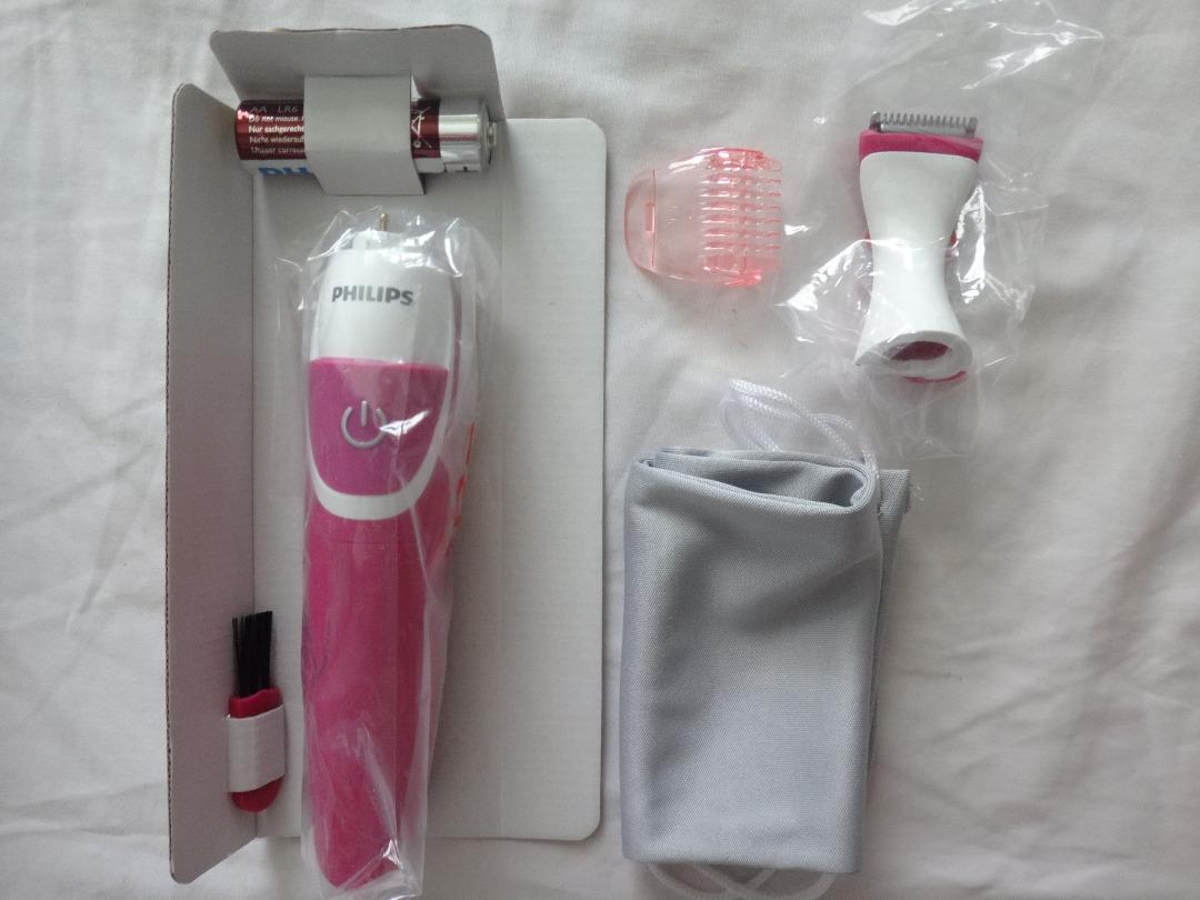 NEW PHILIPS Girls Womens Ladies Bikini Genie Mini Hair Trimmer, Beauty ...
