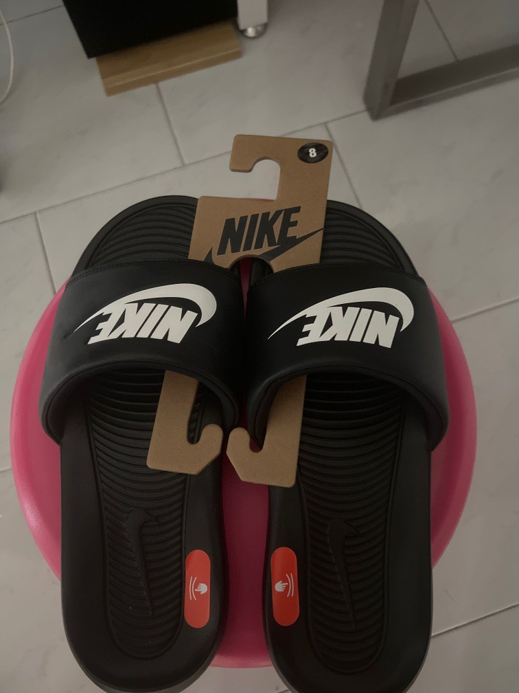 Nike slides, Men's Fashion, Footwear, Flipflops and Slides on Carousell