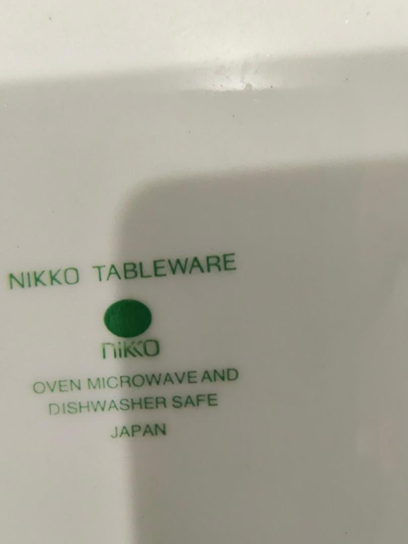 NIKKO BLUE HANDLED CAKE PLATE IN THE NIK80 PATTERN WEDDING PARTY TEDDY ...