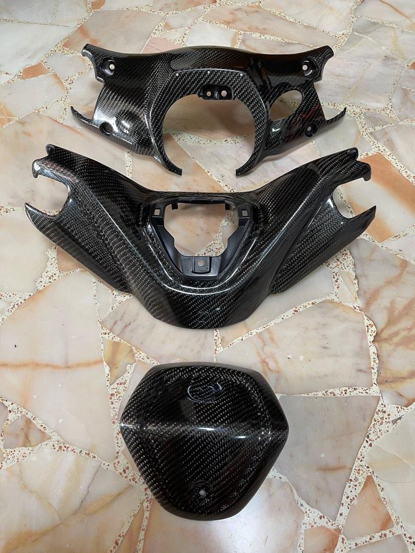 Nmax v2 Carbon Handle Set, Motorcycles, Motorcycle Accessories on Carousell