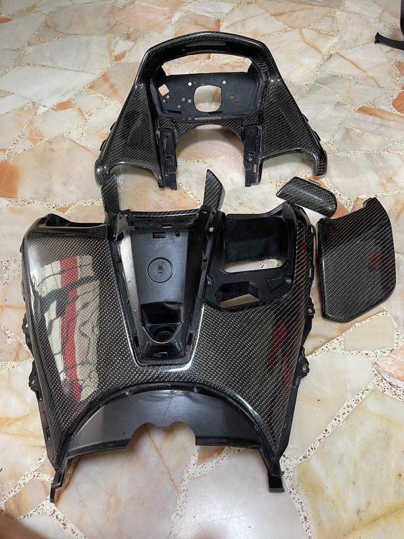 Nmax v2 Carbon Set, Motorcycles, Motorcycle Accessories on Carousell