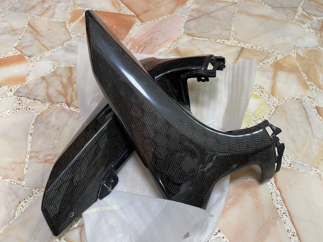 Nmax v2 Honeycomb Side Panel, Motorcycles, Motorcycle Accessories on ...