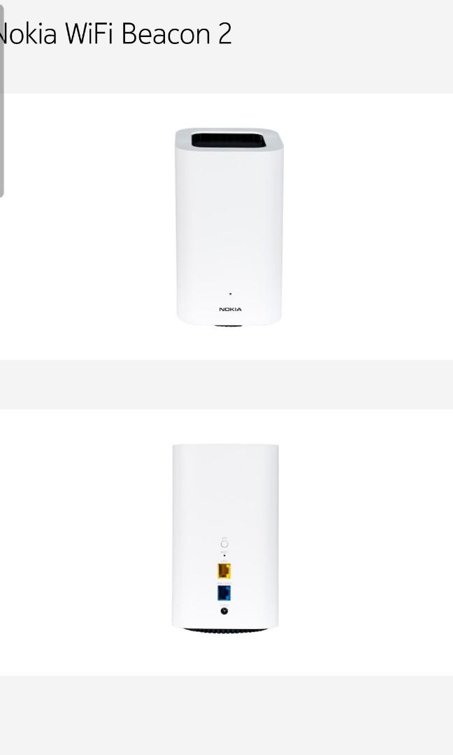 Nokia Wifi Beacon 2 mesh network router, TV & Home Appliances ...