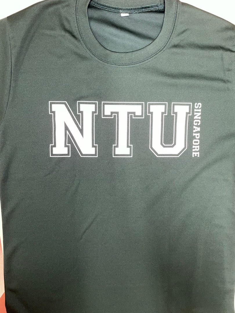 NTU green drifit tshirt, Men's Fashion, Tops & Sets, Tshirts & Polo ...