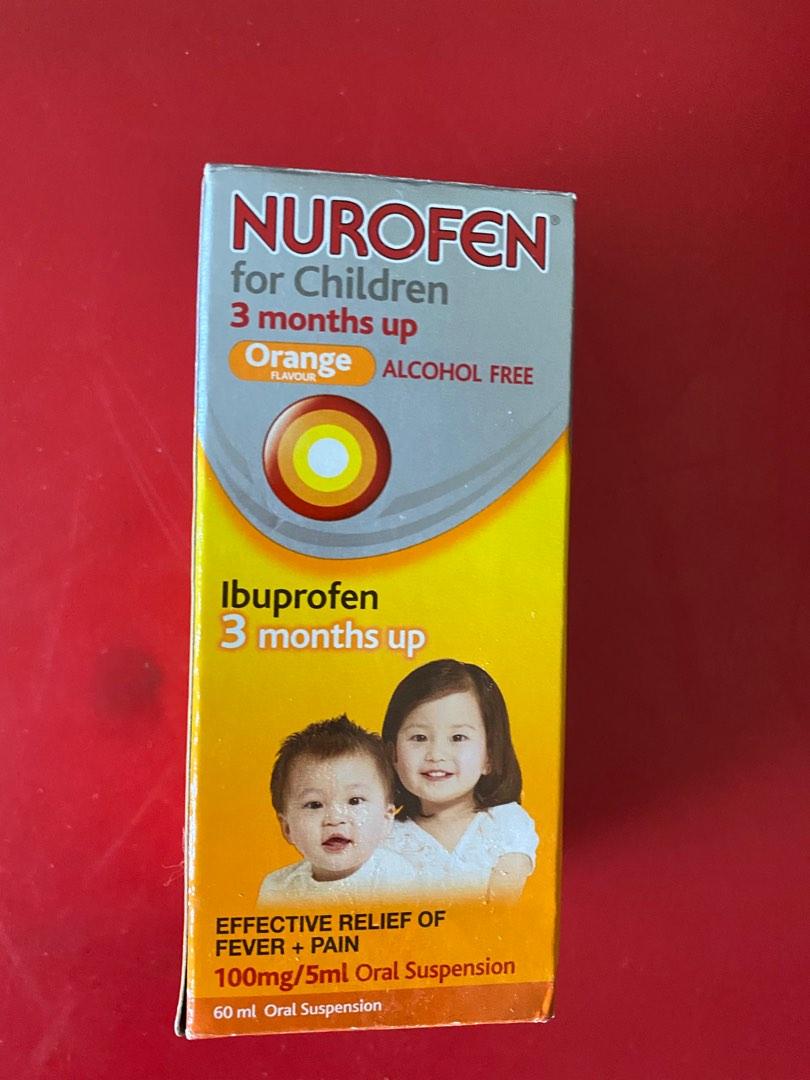 Nurofen kids Ibuprofen, 健康及營養食用品, 醫療用品和工具 - Carousell