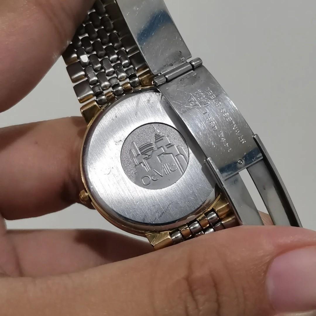 Omega De ville Slim Quartz, Women's Fashion, Watches & Accessories ...