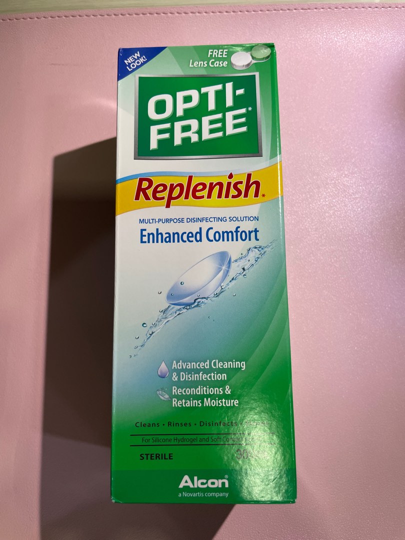 Opti-free Replenish Disinfecting Solution Enhanced Comfort, Beauty ...