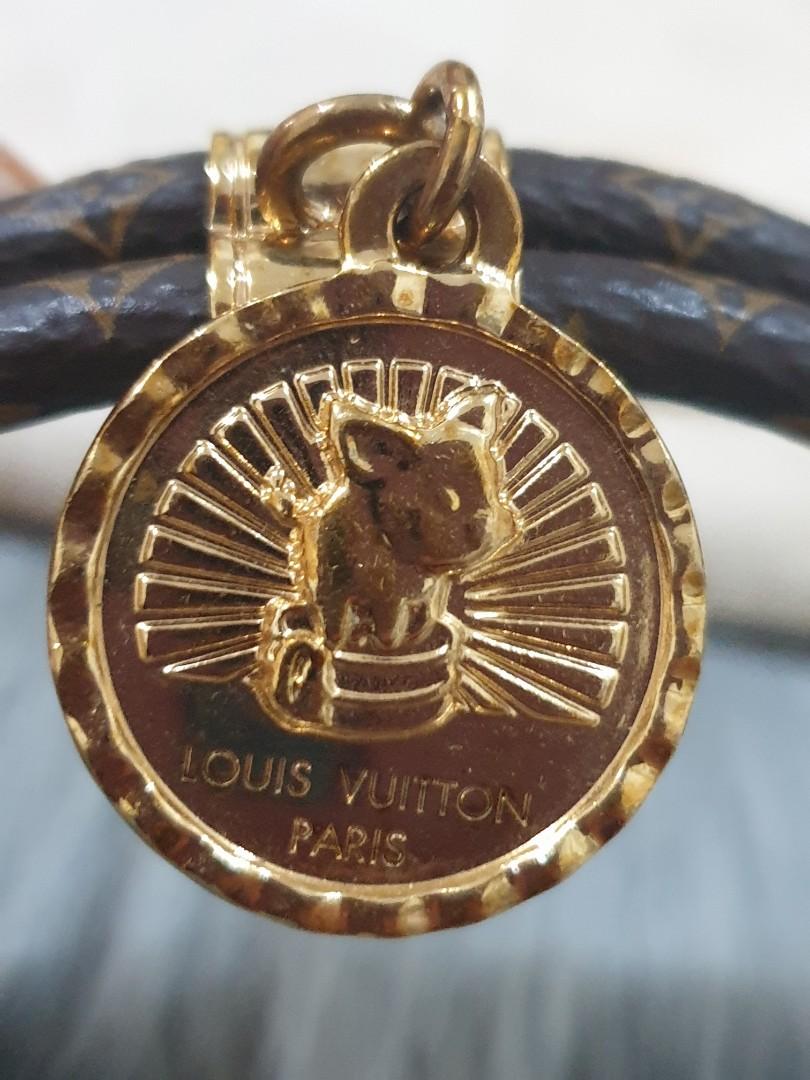 ORIGINAL/ AUTHENTIC LOUIS VUITTON MONOGRAM ZODIAC SIGN BRACELET (YEAR ...